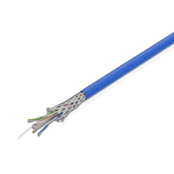 Cat 6 SFTP 4P Solid Cable True 23 AWG LSZH CM Blue 305 Mtrs | Meghdoot ...