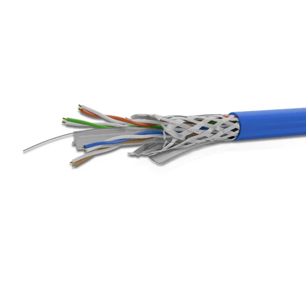 Cat 6 SFTP 4P Solid Cable True 23 AWG LSZH CM Blue 305 Mtrs | Meghdoot ...