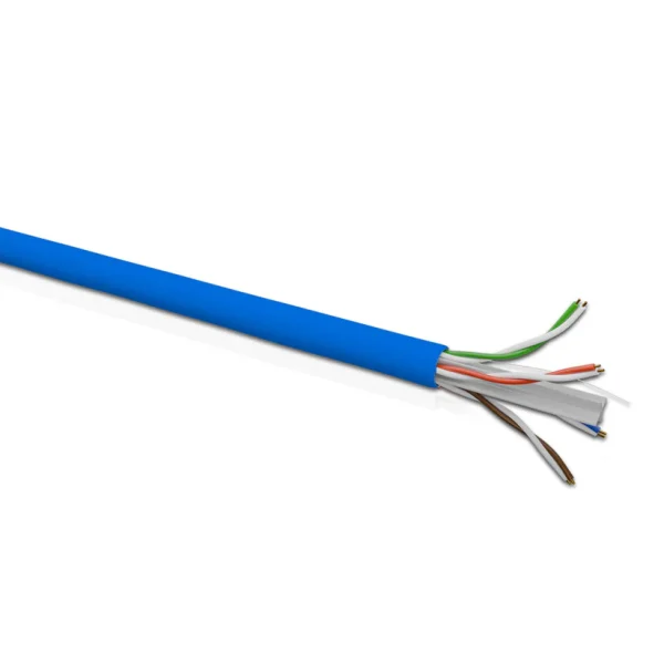 Cat 6A UTP 4 Pair Solid Cable True 23 AWG LSZH Blue 305 Mtrs | Meghdoot ...